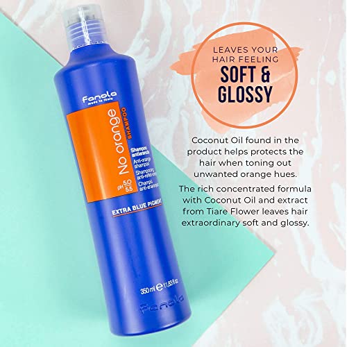 Fanola No Orange Shampoo, 11.83 Ounce/350 Milliliter (Pack of 2)