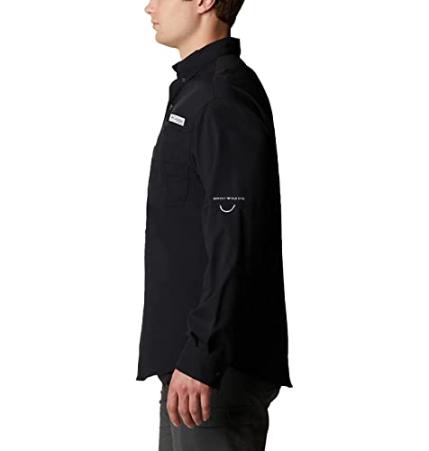 Columbia Sportswear Long Sleeve Tamiami II Shirt BLACK Lg