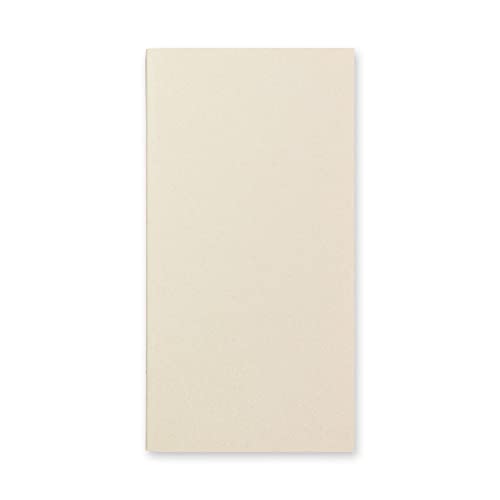 Traveler's Company Traveler's Notebook Refill 013, Lightweight Blank Paper, 128 Pages