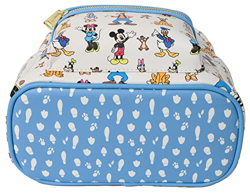 Loungefly Disney Mini Backpack Mickey Friends Forward & Backward Shoulder Bag