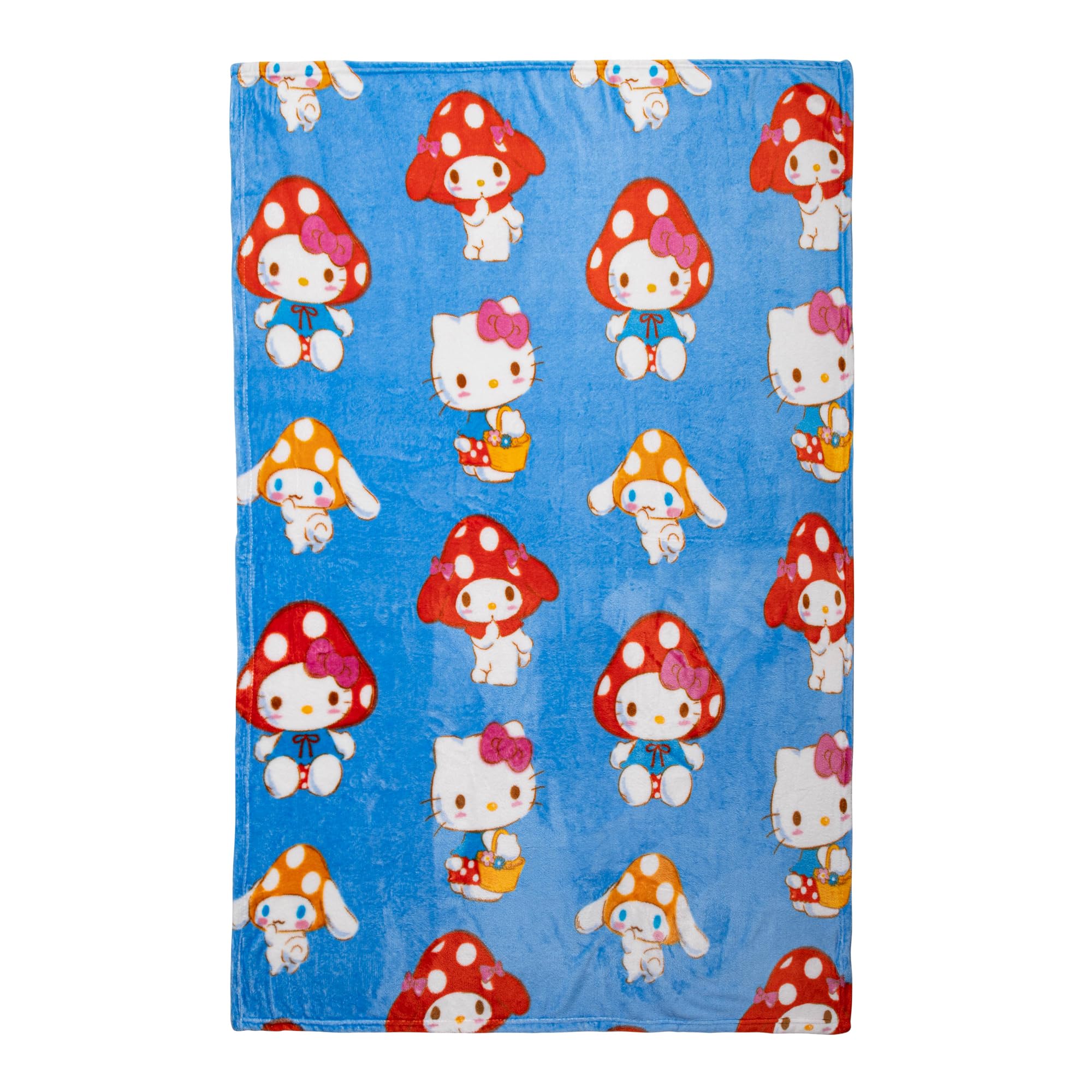 Jay Franco Hello Kitty Throw Blanket with Playhouse Gift Box - Throw Measures 46 x 60 Inches β Super Soft Special Edition Fleece Bedding