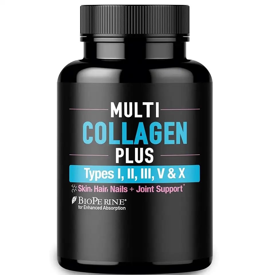 Collagen and Joint Health, Protein Supplement for Healthy Skin, Nails, Bones & Joints - Easy Mixing Nutrients & Proteins