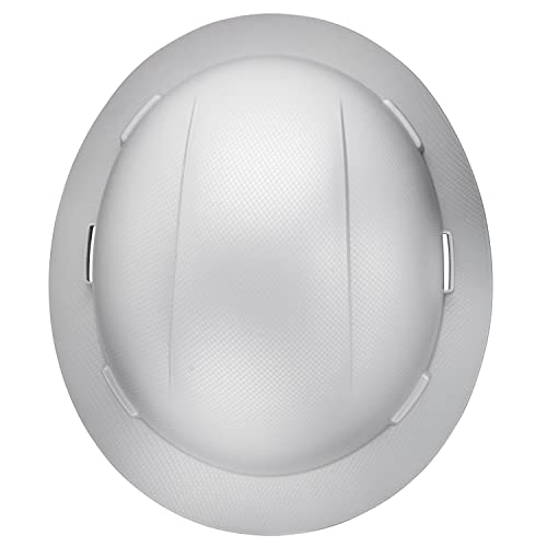 Full Brim OSHA Construction Hard Hat Work Approved Safety Helmet, Light Grey Carbon Fiber, Carbon Fiber Custom Design Hard Hats, Cascos De Construccion Hardhat for Men, Hard Hat by ACERPAL