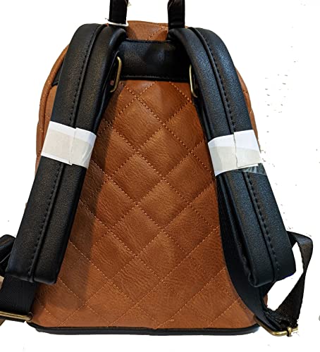 Loungefly Harry Potter Hogwarts Crest Faux Leather Quilted Shoulder Bag