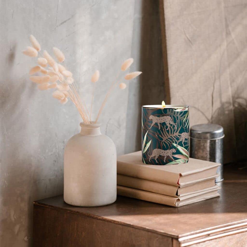 L’or de Seraphine Ares Scented Candle - Essential Oil Candle for Home, Notes of Cedarwood, Sage, and Eucalyptus, Sustainable Palm Wax, Clean, Long Lasting, Paraben-Free, 6.4oz