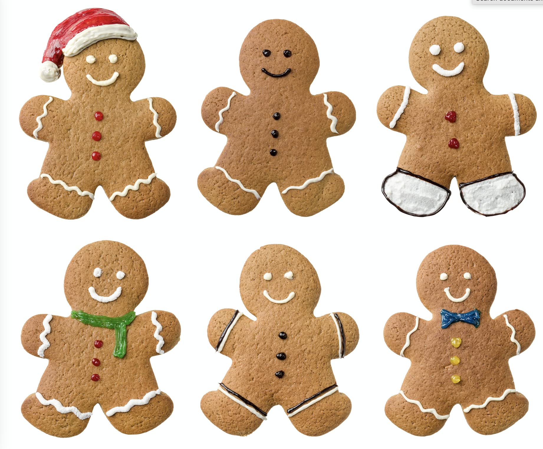 Gingerbread Man Cookie Cutter, Premium Food-Grade Stainless Steel, Dishwasher Safe