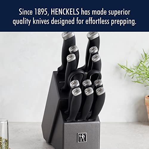 HENCKELS Silvercap Razor-Sharp 3-Piece Kitchen Knife Set, Chef Knife, Paring Knife, Utility Knife, German Engineered Informed by 100+ Years of Mastery