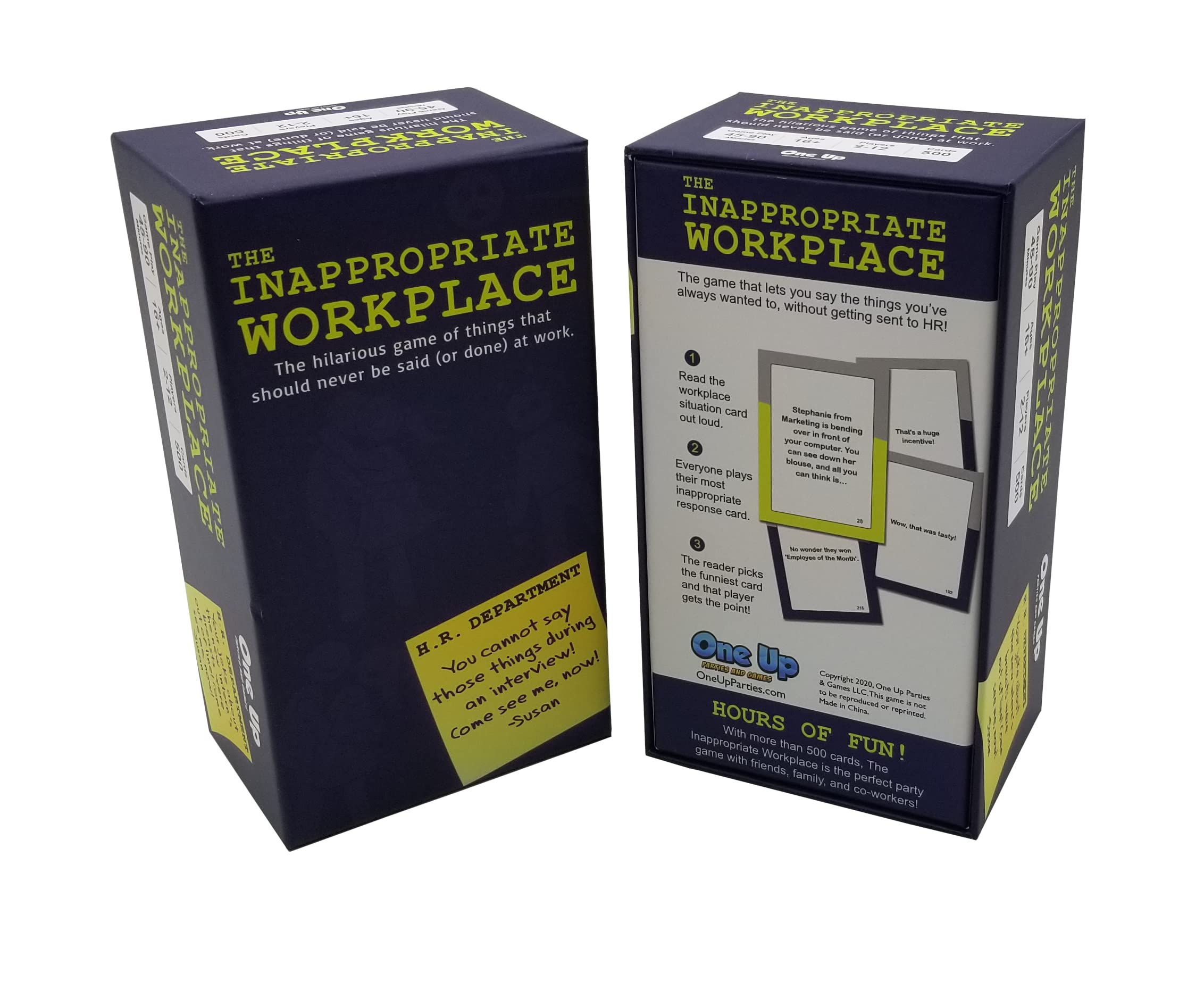 The Inappropriate Workplace - The Hilarious New Party Game of Things That Should Never be Said (or Done) at Work. Hours of laughs! , 16+ years