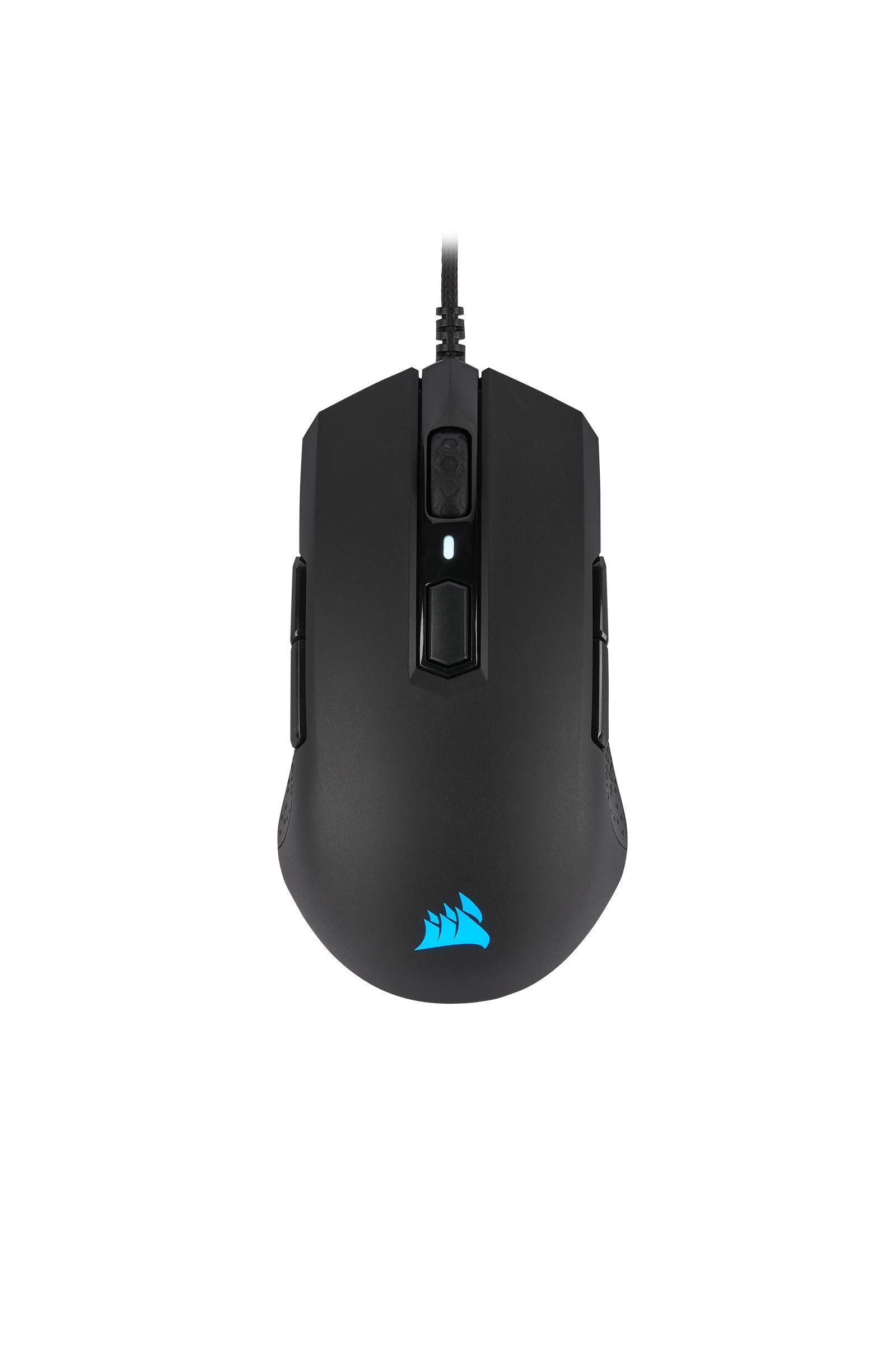 CORSAIR M55 RGB Pro Wired Ambidextrous Multi-Grip Gaming Mouse - 12,400 DPI Adjustable Sensor - 8 Programmable Buttons - Black (Renewed)