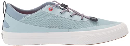 Columbia Women's Bonehead PFG Boat Shoe, Mountain Mist/Collegiate Navy, 8.5