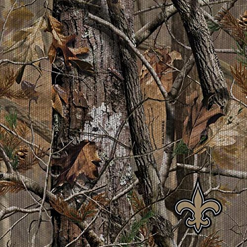 Skinit Decal Gaming Skin Compatible with PS4 Slim Bundle - Officially Licensed NFL New Orleans Saints Realtree AP Camo Design