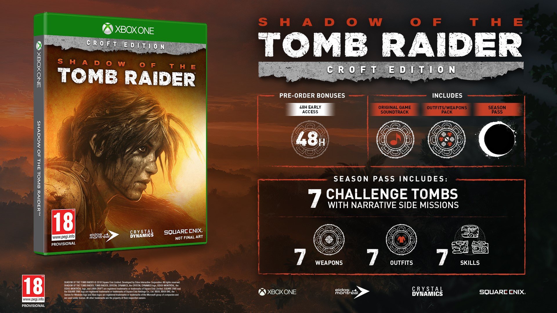 Shadow of the Tomb Raider: Croft Edition (Xbox One)