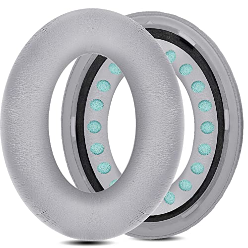 Preminum Replacement Earpads for Bose 700 Upgraded Headphone Replacements Ear Pads Cushion for Bose NC700 Headphones QOQOON Cushion for Noise Cancelling Headphones NC700 Luxurious Memory Foam (Silver)