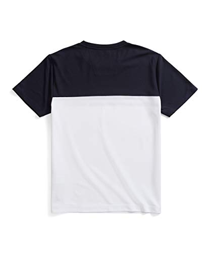Nautica mens Nautica Men's Navtech Colorblock Tee T Shirt, Navy, X-Large US