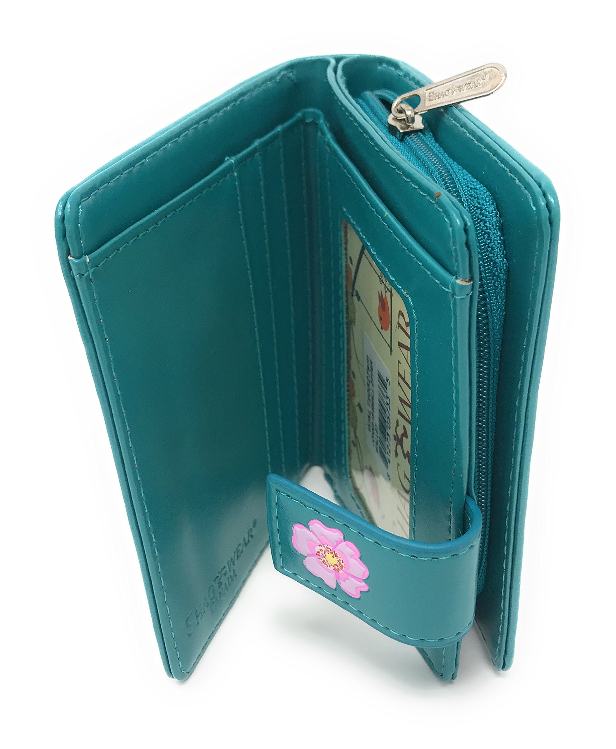 Shag Wear For God So Loved the World John 3:16 Cross Wallet for Women Medium