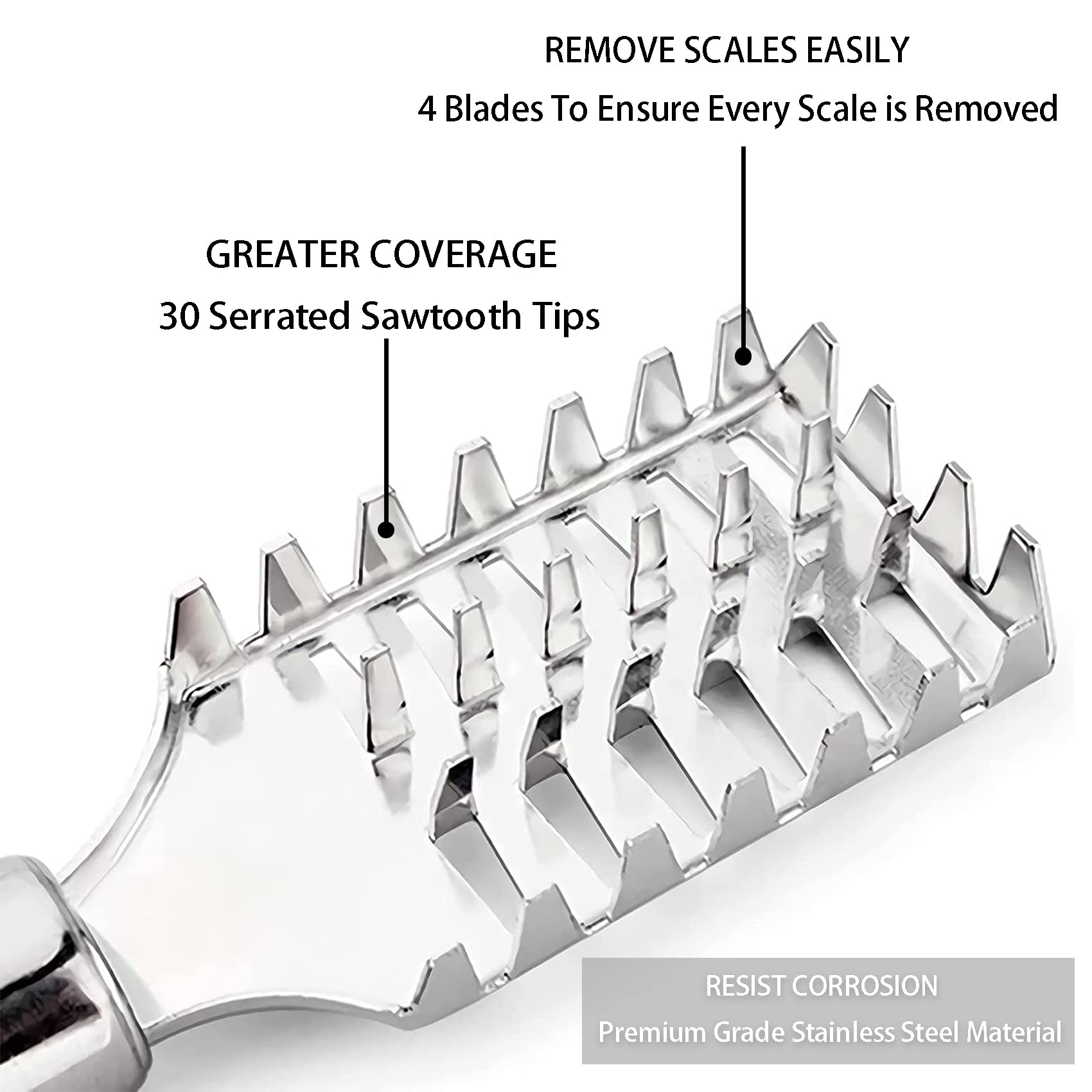 Fish Scaler, Fish Scale Remover,Fish Scaler Brush Fish Scaler Remover,Quickly Remove Fish Scale Stainless Steel,Easily Remove Fish Scales Without Fuss Or Mess