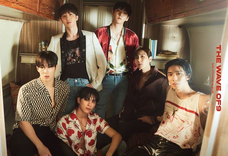 DREAMUS SF9 The Wave OF9 11th Mini Album Jewel Case Yoo Taeyang Version CD+20p Booklet+1p Special PhotoCard+1p Selfie PhotoCard+Tracking Sealed