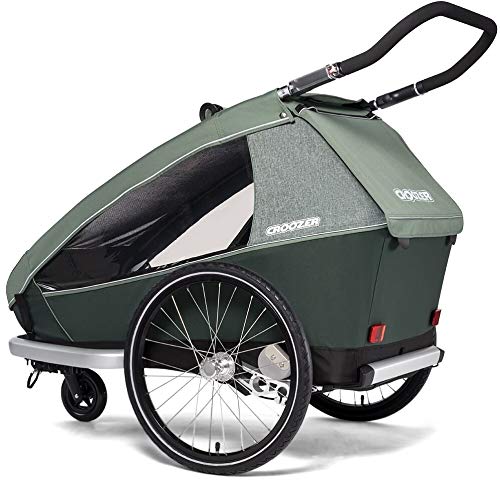 Croozer Unisex - Adult Vaaya Bicycle Trailer, Green, One Size