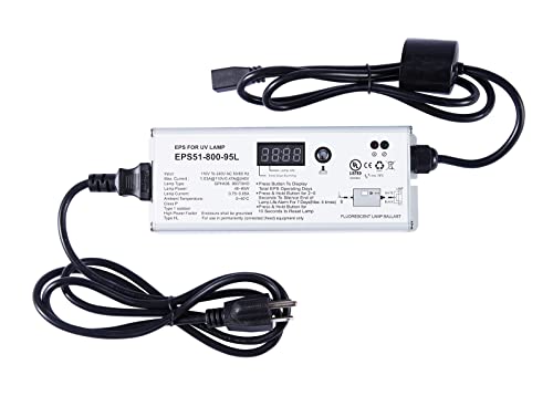 HQUA-EPS51-800-95L 110-240V 48-95W Electronic Ballast Only fit for HQUA-TWS-12 UV Water Sterilizer With Lamp Rated Life 365 Days