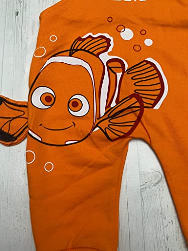 Finding Nemo Cotton Baby Overall/Romper With Long Sleeve Tshirt For Newborns & Infants & Toddlers β 2 PIECES - Unisex