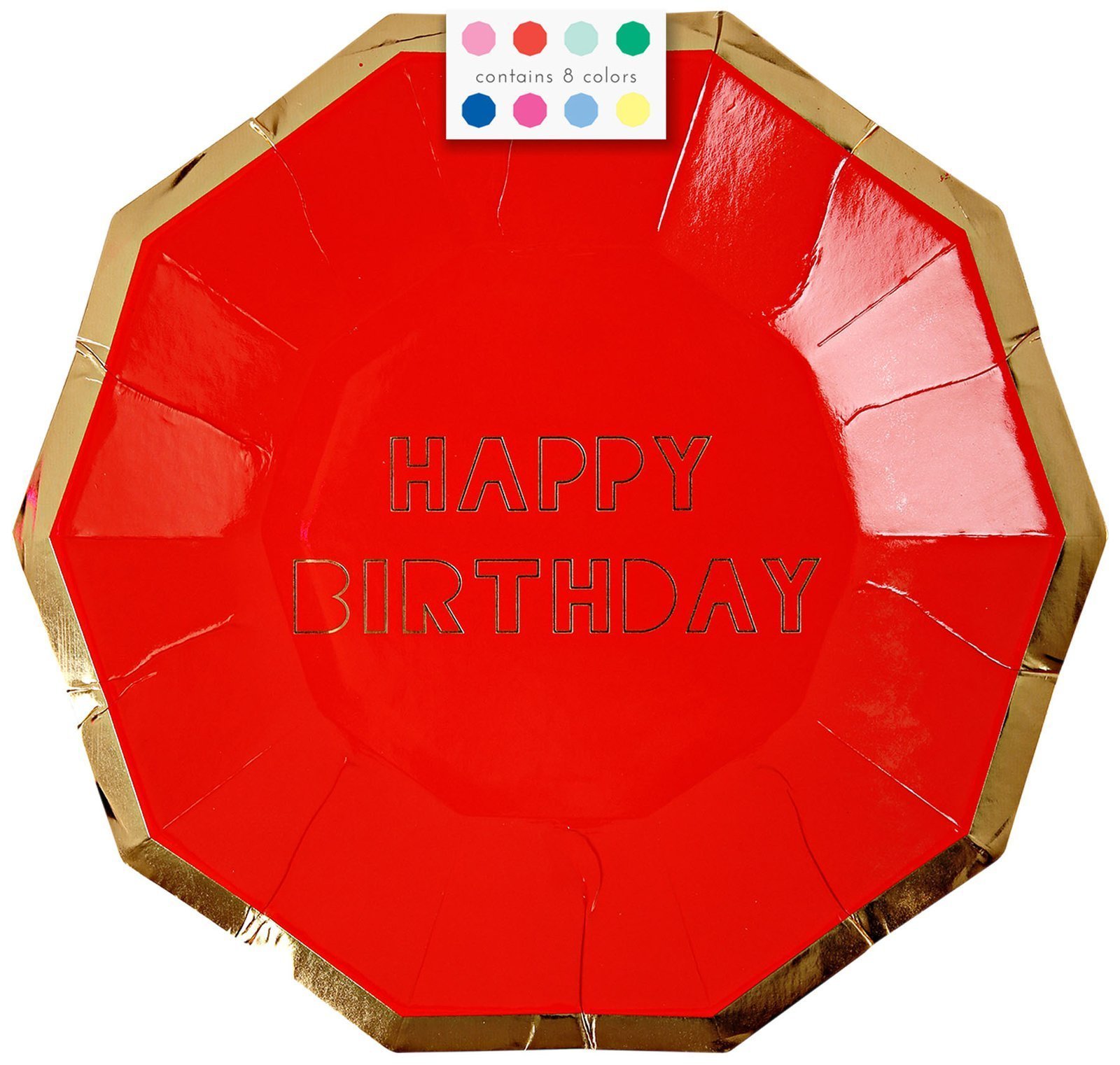 Meri Meri Happy Birthday Small Plate