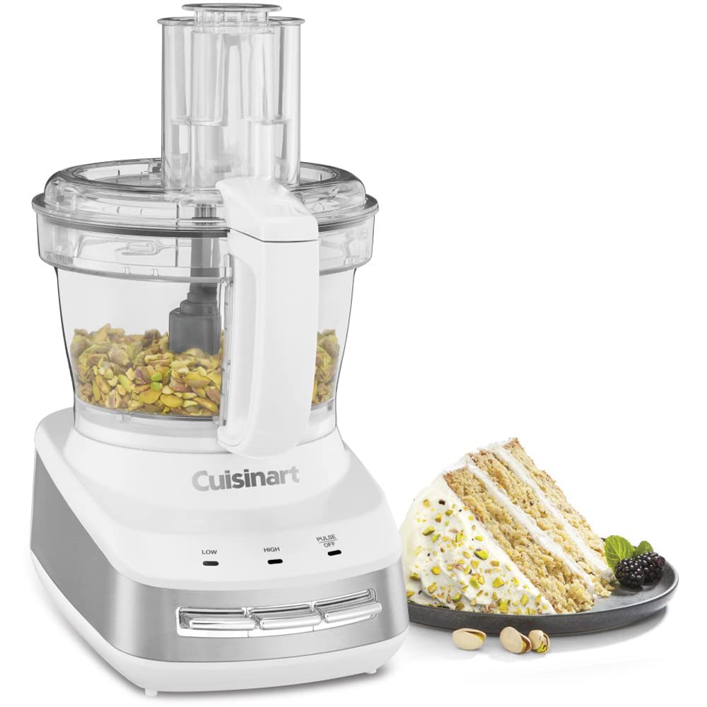 Cuisinart FP-110 Core Custom 10-Cup Multifunctional Food Processor White Bundle with 1 YR CPS Enhanced Protection Pack