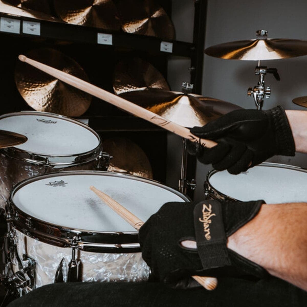 Zildjian Touchscreen Drummers' Gloves - Extra Large