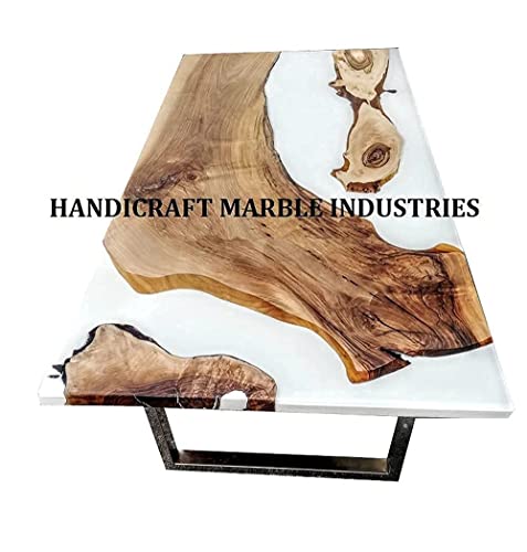 Epoxy Table, Live Edge Wooden Table, Natural Wood,Dining table, Natural Epoxy Table, Resin Table, Epoxy Resin River Table