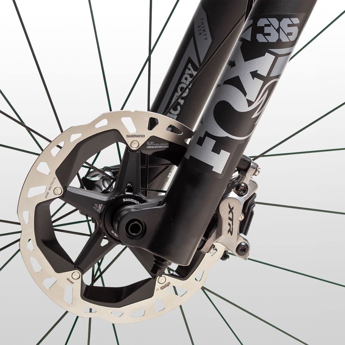 Shimano XTR RT-MT900-S Disc Brake Rotor - 160mm, Center Lock, Silver/Black