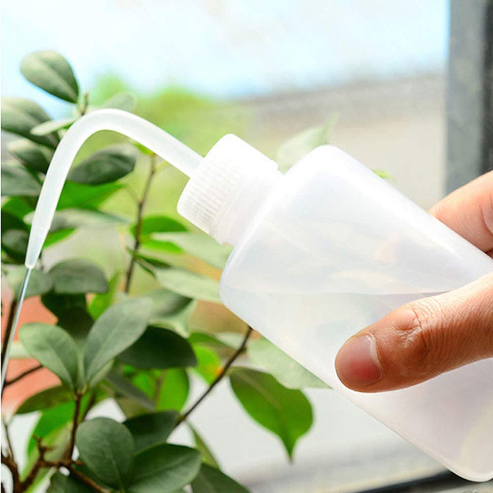 Mayitr Squeeze Bottle Water Dispenser Diffuser - Wash Squirt Bottle, Succulent Watering Can for Indoor Plants Flower Wash Bottle Plastic (1000 ml)