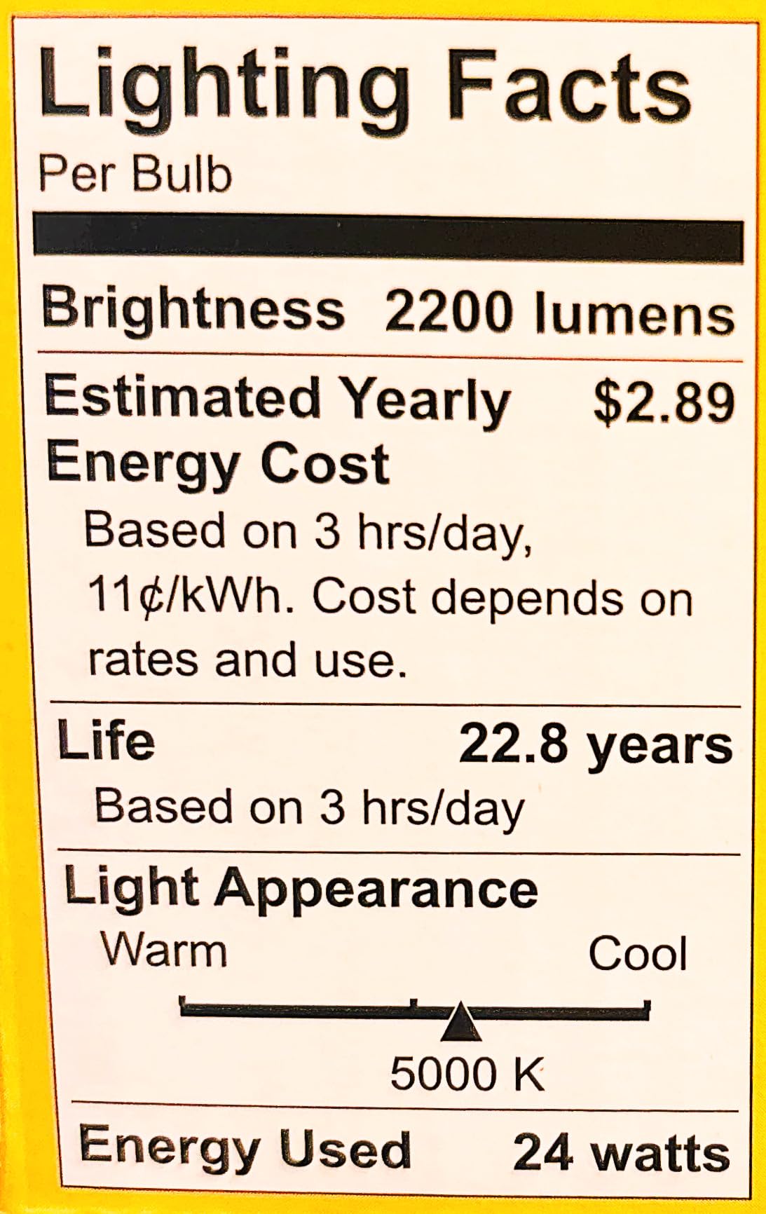GE (4 Bulbs) ultrabright LED BR30 Floodlight, 24 watt, 2200 Lumen, 5000K Daylight, Dimmable, 150 watt Equivalent LED Ultra Bright Light Bulb.