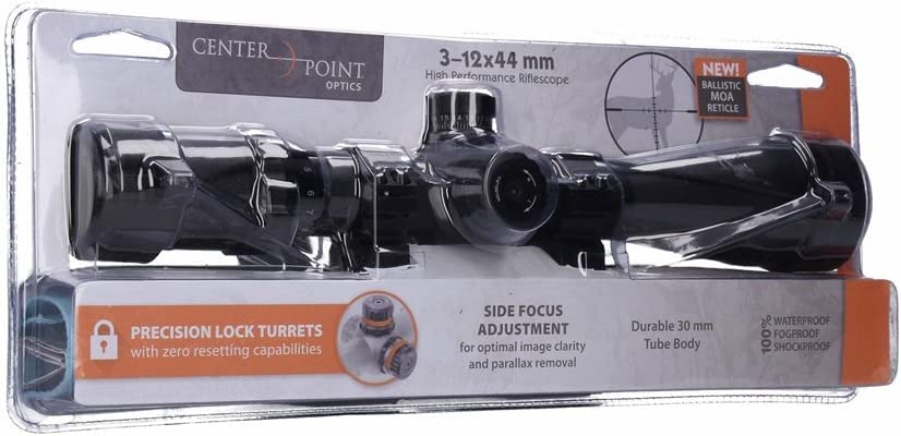 CenterPoint LR312SFT2 Precision Lock Turrets High Performance Riflescope
