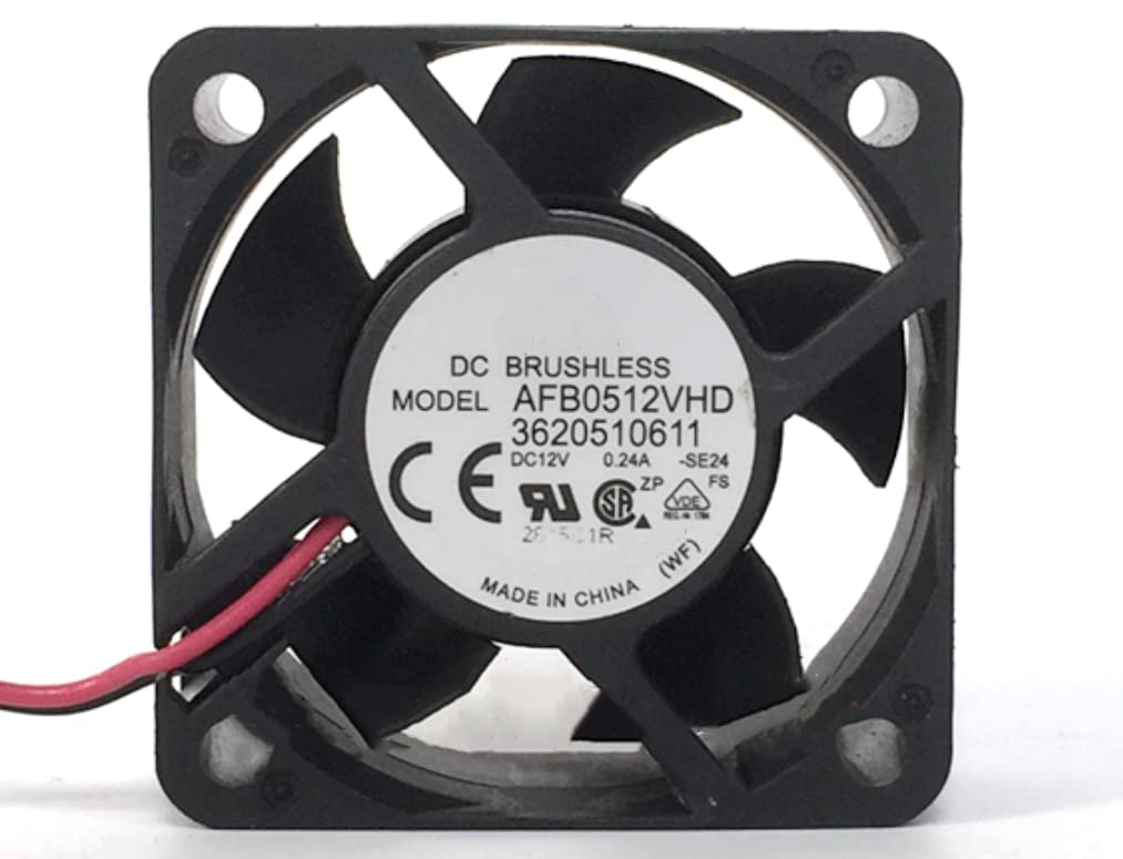 for AFB0512VHD 12V 0.24A 50X50X20MM 2-Wire Cooling Fan