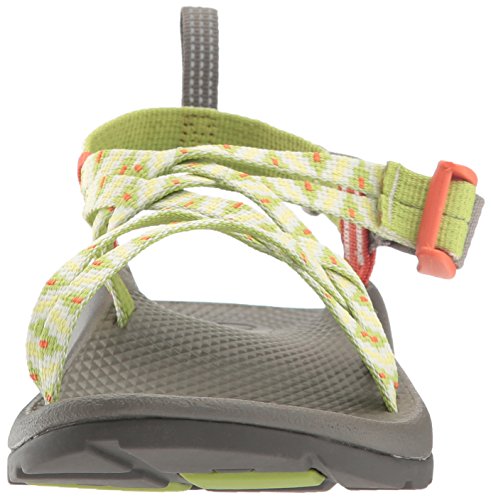 Chaco womens Zx1 Ecotread Kids Sandal, Zigzag Greenery, 12 Little Kid US