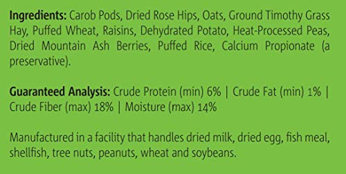 Vitakraft Chinchilla Cocktail Mixed Fruit Treat, 4.5 Ounce Pouch