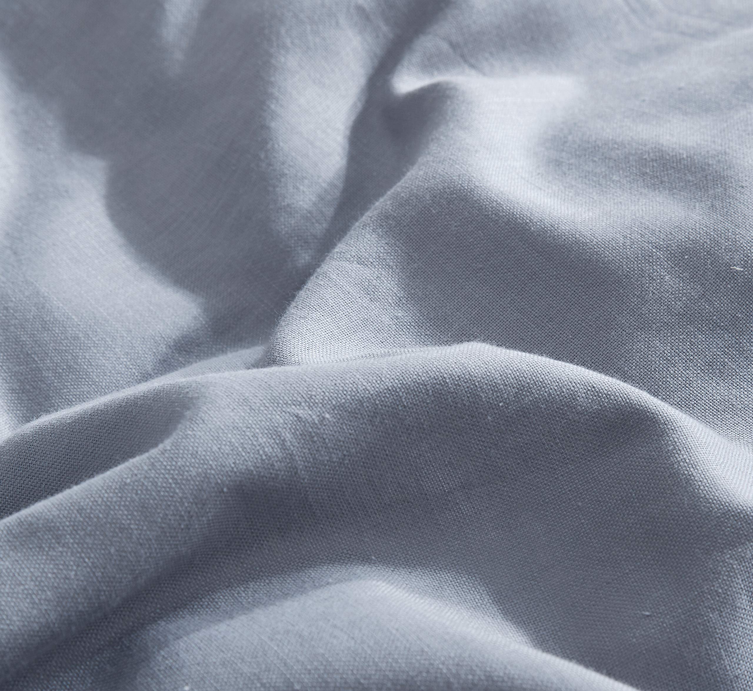 Kenneth Cole New York - King Duvet Cover Set, Reversible Cotton Bedding with Matching Shams, All Season Home Decor (Nila Grey, King)