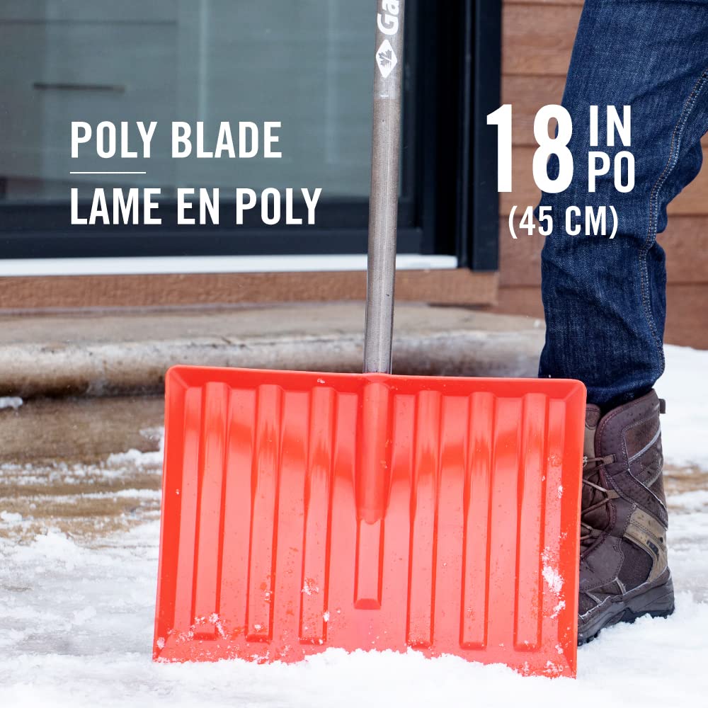 Garant Garant-NPW18KD Nordic 18-Inch Poly Blade Snow Shovel