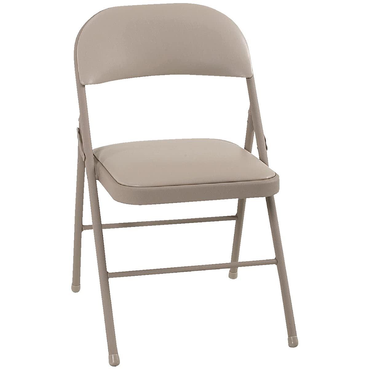 Cosco Fabric Folding Chair, 4 Pack, Antique Linen