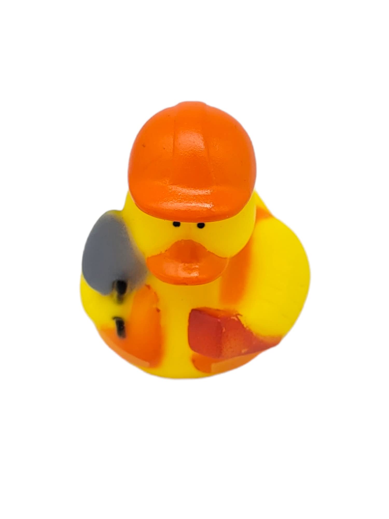Cool Rubber Ducks (2") Standard Size. (12 Pack) Cute Duck Bath Tub Pool Toys. (Construction Rubber Ducks)