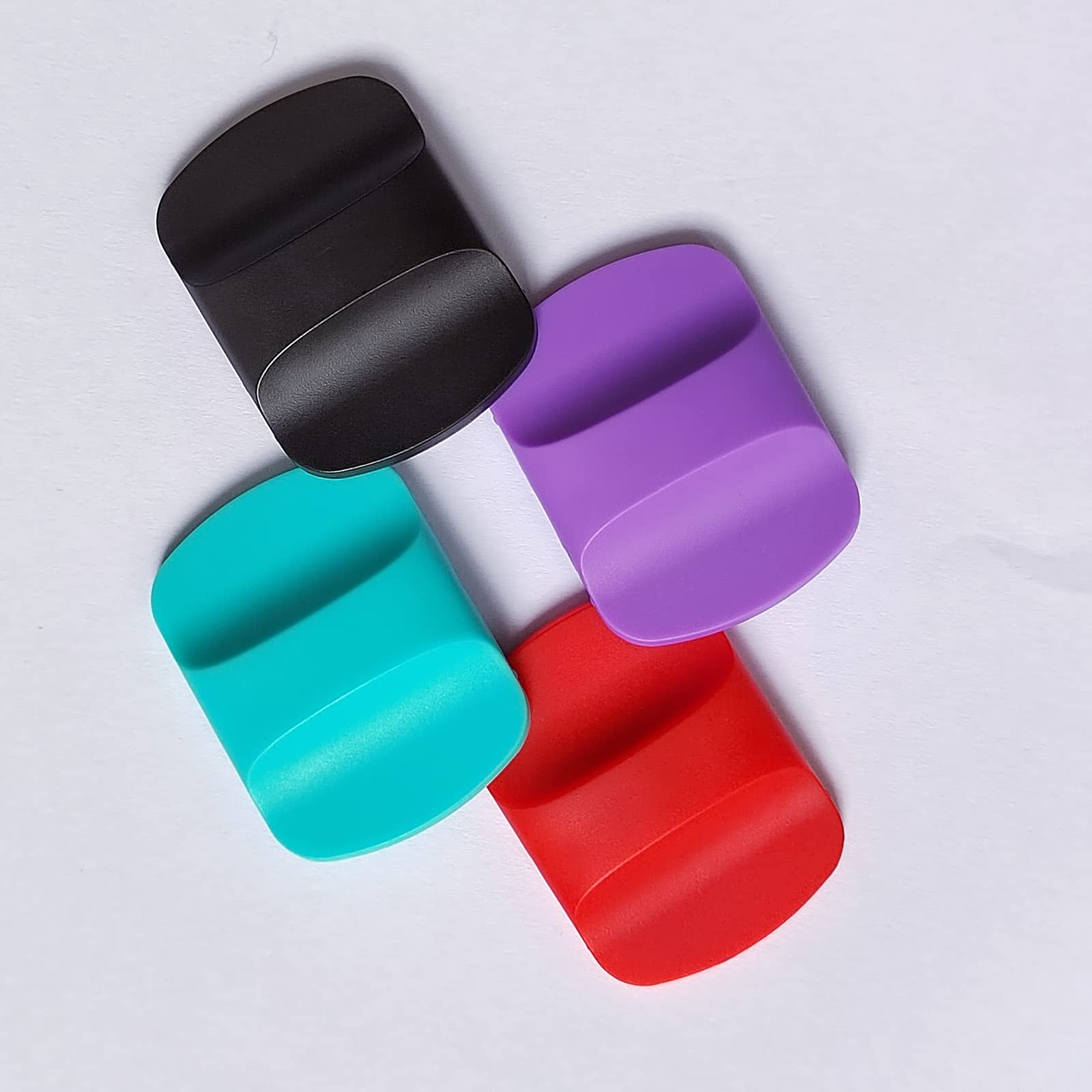 CLniubi Magnetic Slider -compatible for Yeti Rambler, Tumbler, Ozark, Trail Rtic cup which is 10 oz, 16 oz, 20 oz, 26 oz, 30 Black Red Purple Blue 1.3x1.7x0.35inches