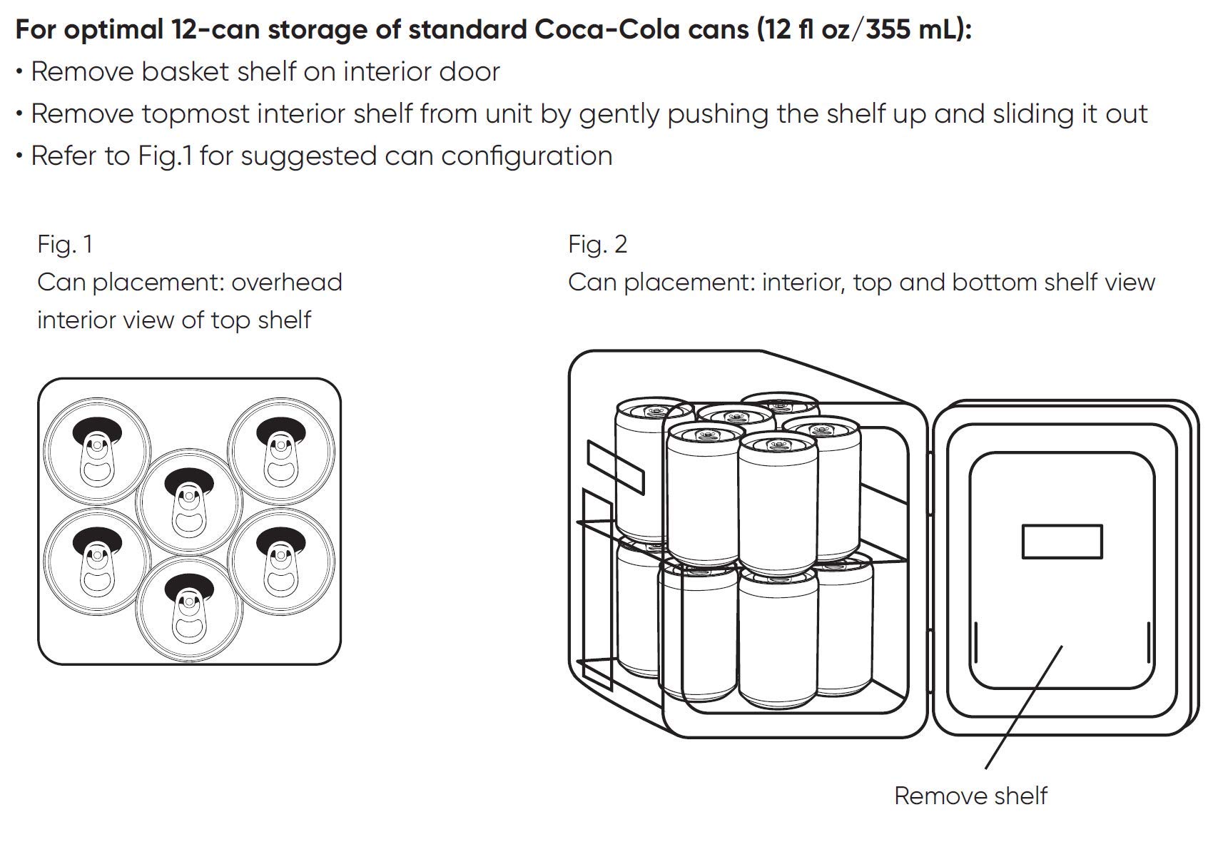 Cooluli Retro Coca-Cola Mini Fridge for Bedroom - Car, Office Desk & College Dorm Room - 10L/12 Can Small Refrigerator - AC/DC 12V Portable Cooler & Warmer for Food, Drinks & Skincare (Coke, Vintage)