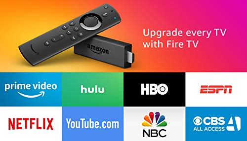 Certified Refurbished Fire TV Stick streaming media player with Alexa built in, includes Alexa Voice Remote, HD, easy set-up, released 2019