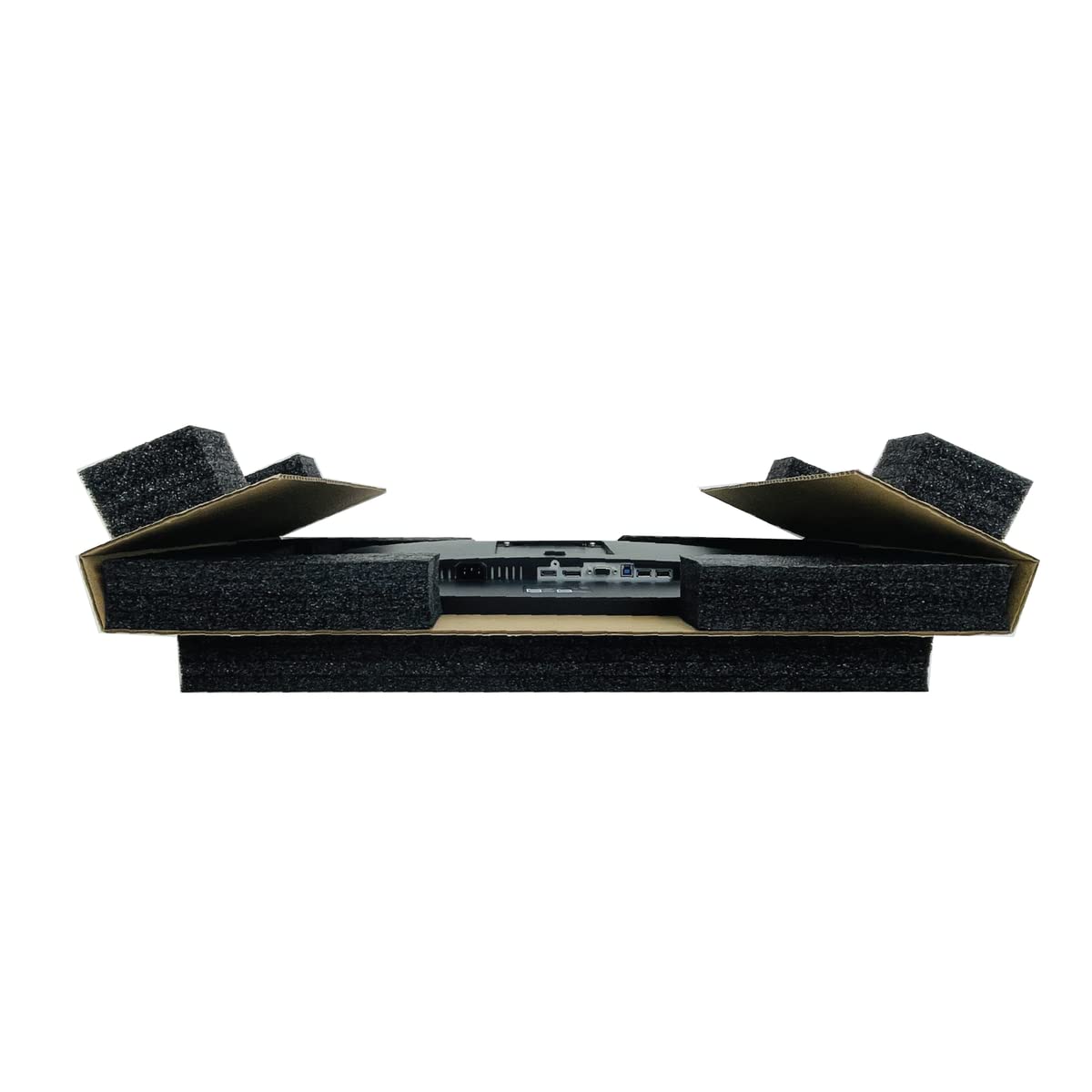 EPE USA Universal 23" - 27" Monitor Shipping Box, Secure and Protective Computer Monitor Shipping Box, theBOXlarger