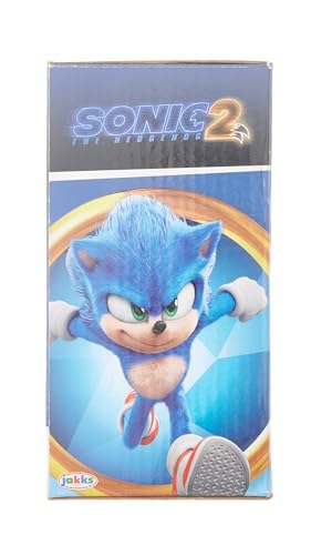 Sonic the Hedgehog Sonic 2 Movie 4" Action Figure 2 Pack - Sonic & Knuckles , Red