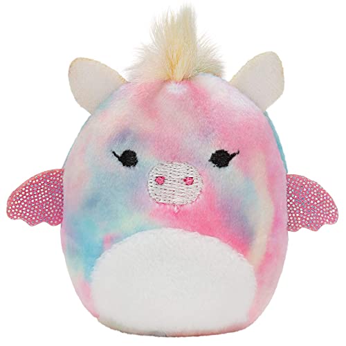Squishville by Squishmallow Mini Plush Rainbow Dream Squad, Six 2β Rainbow Animals, Irresistibly Soft Colorful Plush, Mini Cat, Llama, and Panda Squishmallows