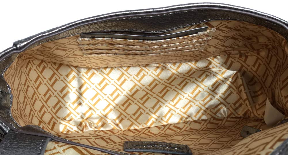 Tignanello Lillie Saddle Cross Body W/RFID Protection, Zinc