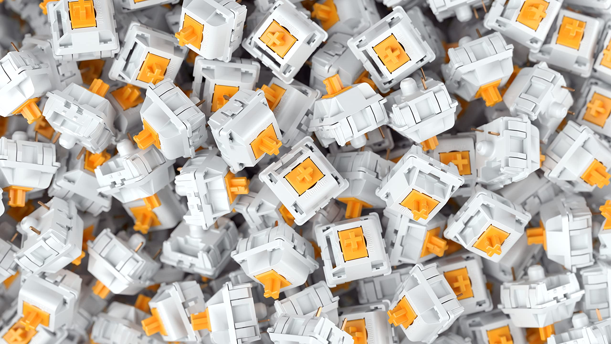 Glorious Panda Switch (Lubed Switches) - 36x Plate Mounted 3 pin Switches for Keyboard - Mechanical Keyboard Switches