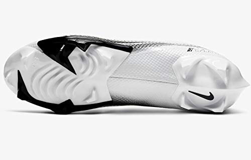Nike Vapor Edge Speed 360 Mens Football Cleat Cd0082-100 Size 8 White/Black