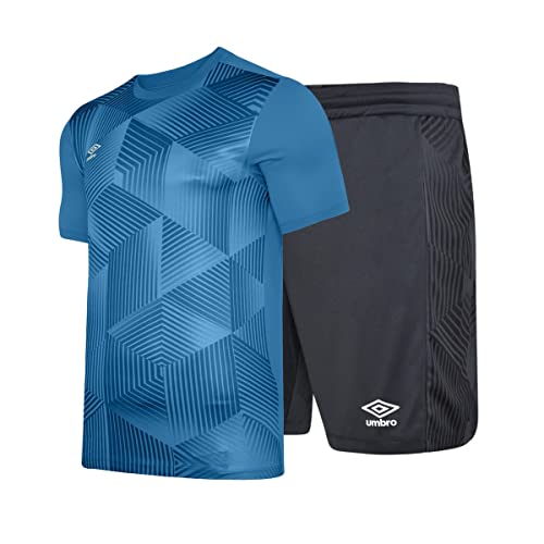 Umbro Childrens/Kids Maxium Football Kit (11-12 Years) (Blue Jewel/Black)