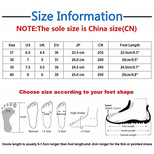 FASDNENDYS Ladies Fashion Solid Color Breathable Knitting Pointed Shallow Flat Casual Shoes Sandals Inside Home Black